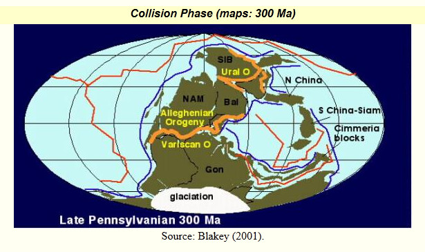 Permian Period Map Exploring The Ancient Southwest