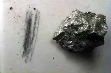 Pyrite Streak Test